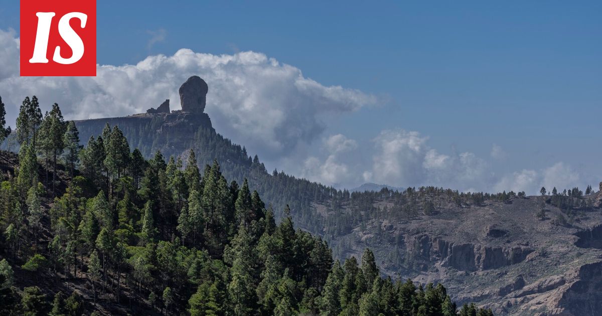 Mies yritti sytyttää maastopalon Kanarialla - Ilta-Sanomat