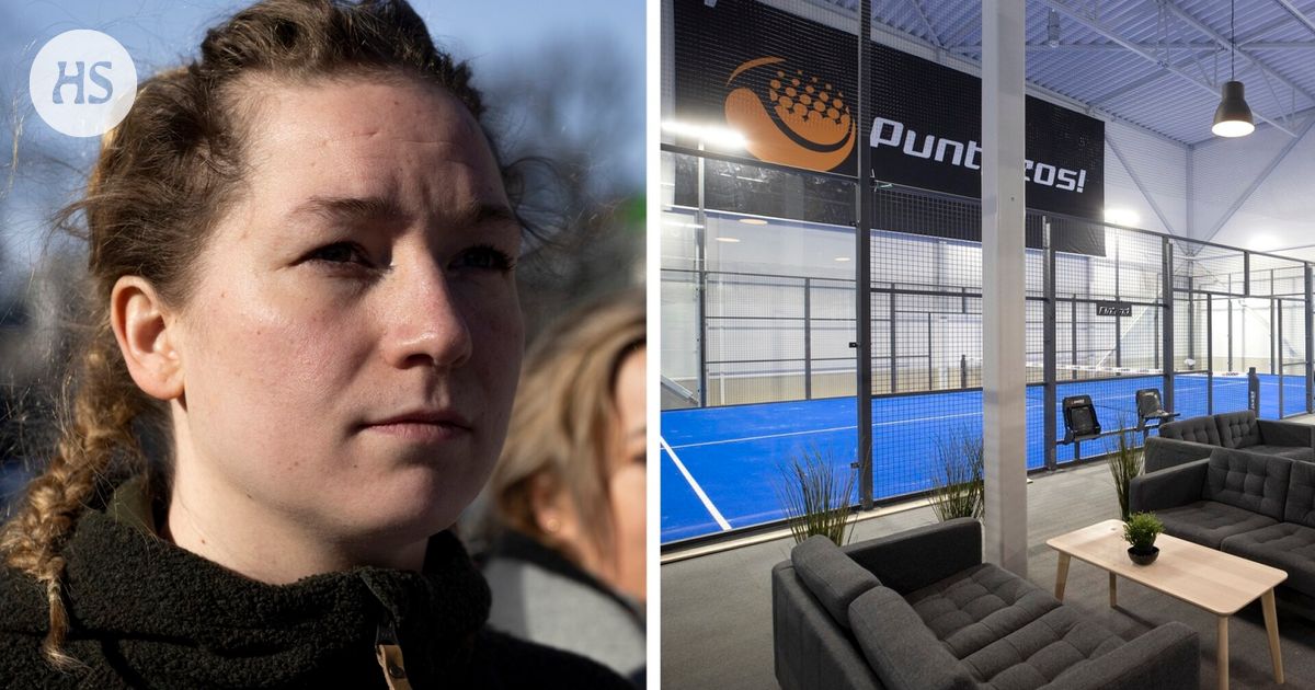 Laura Peippo huusi itselleen vahingossa padelkentän | HS.fi