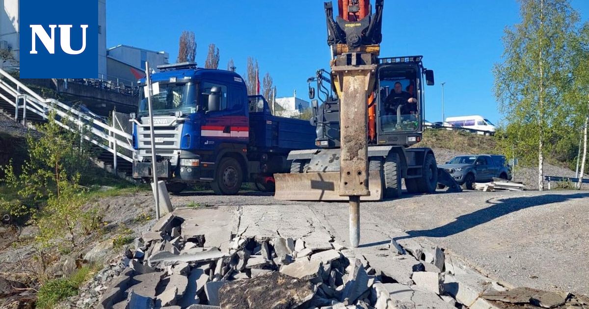 Nokian kaupunki on aloittanut Edenin venerampin korjaamisen - Nokian Uutiset