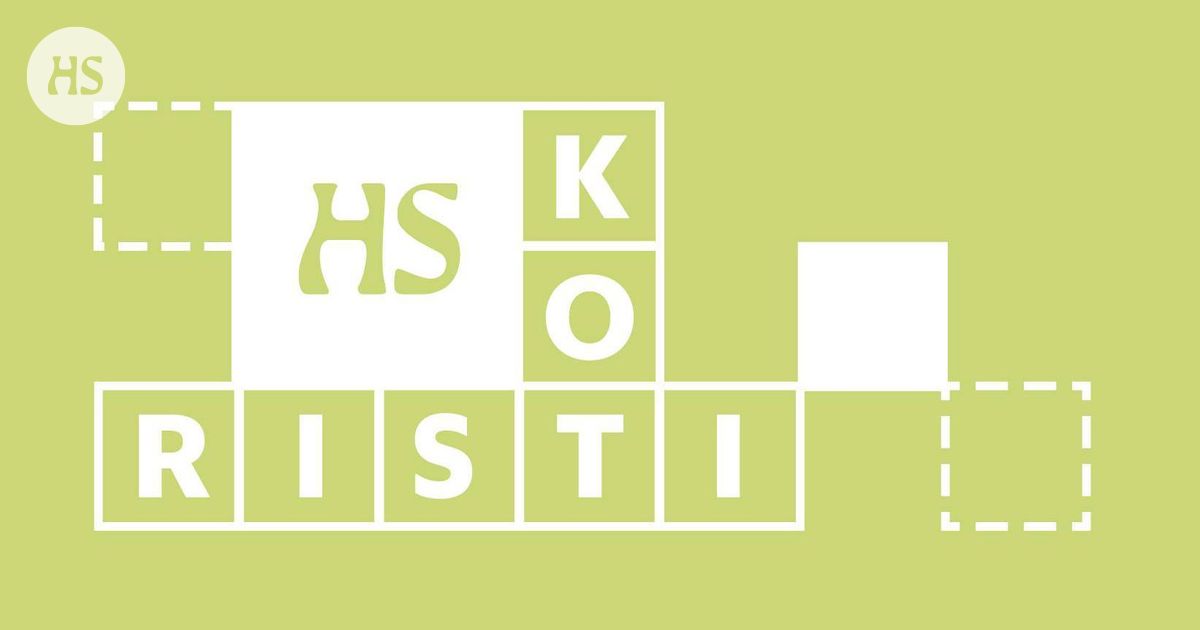 Miniristikko: Onko nyt piru (O)merrassa? – Ei suinkaan, mies puikoissa ...