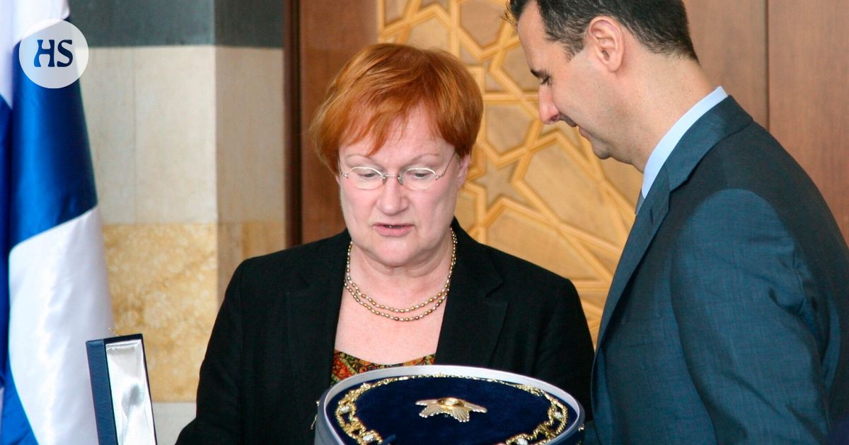 Tarja Halonen myönsi al-Assadille korkea-arvoisimman kunniamerkin Syyriassa 2009 – Mukana ...