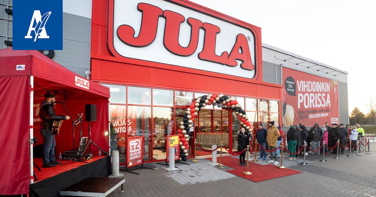 Jula-halpaketju toteuttaa ainutlaatuisen liikkeen Pirkanmaalla – avaa ...