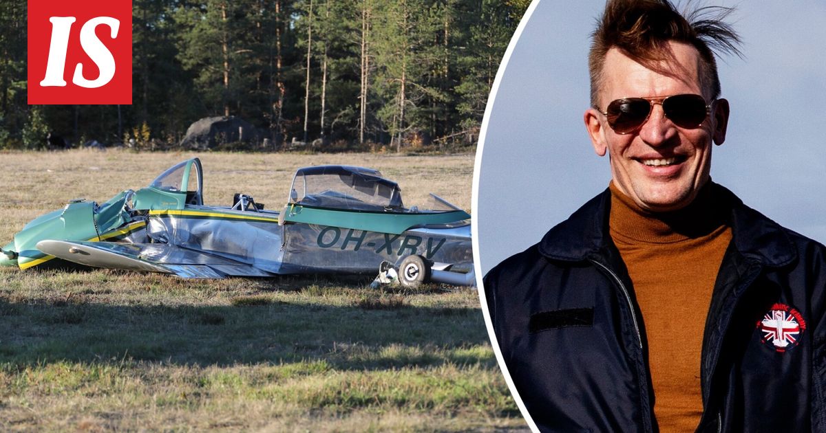 Sami Saikkonen loukkaantui Hyvinkään lento-onnettomuudessa, lentäjä ...