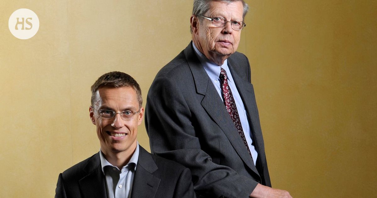 ”Alex oli aikamoinen naistenmies” – Alexander Stubb ja hänen isänsä ...