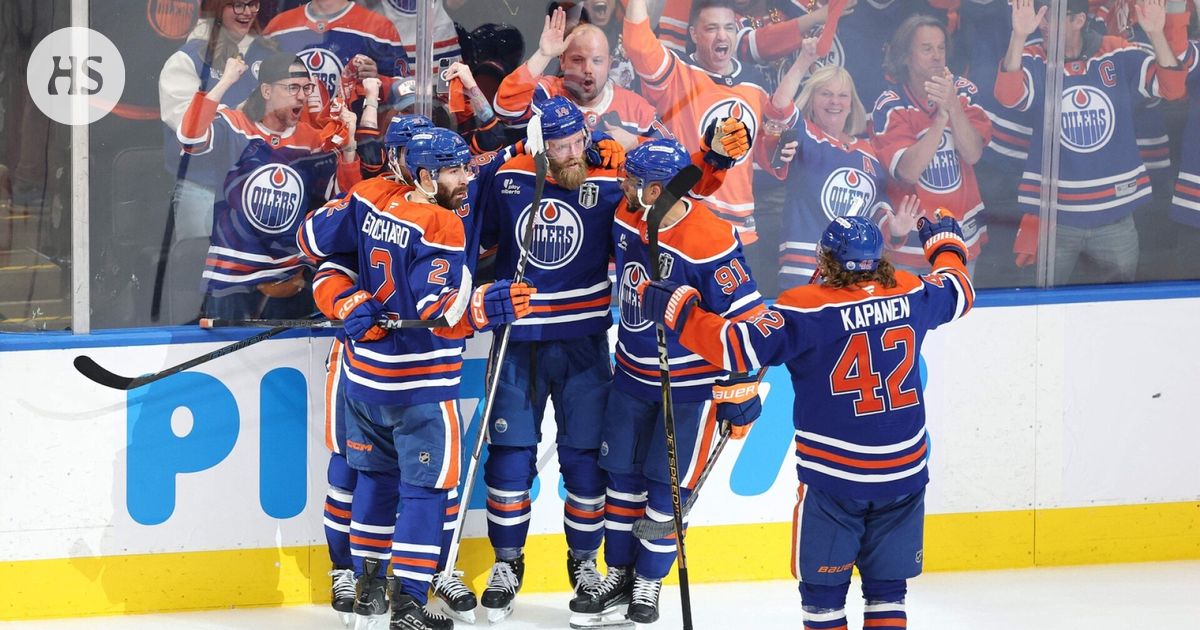 Edmonton vei avausfinaalin – Kasperi Kapanen hurjana | HS.fi