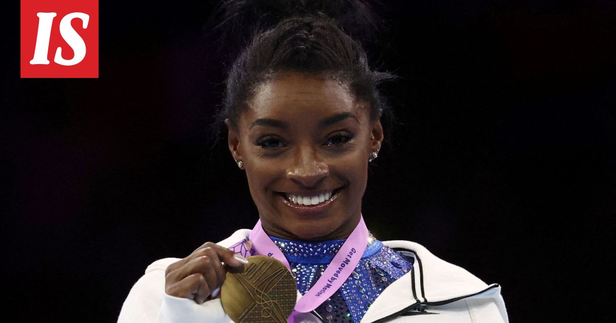 Simone Biles nappasi jälleen yhden maailmanmestaruuden - Ilta-Sanomat