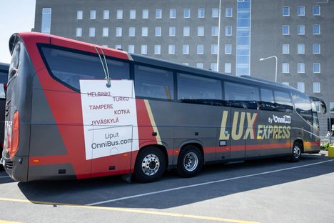 Onnibus tuo Suomeen luksusbussit | HS.fi