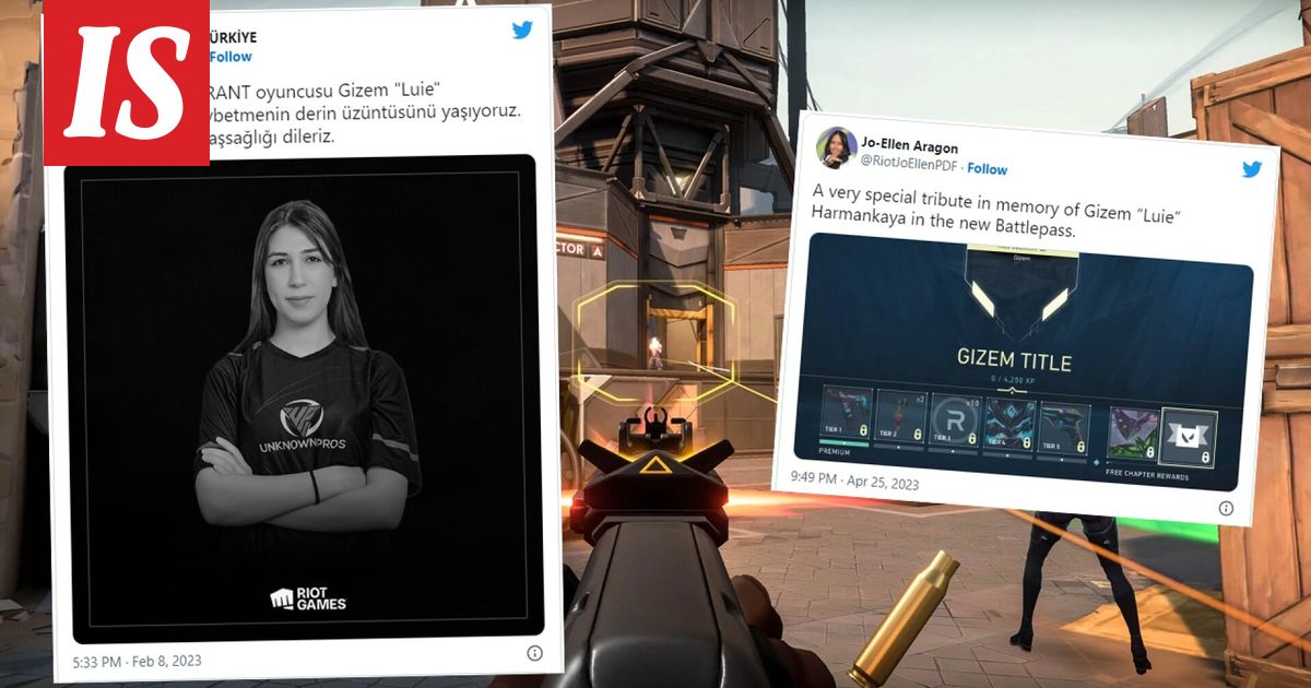 Kuollut Valorant-pelaaja Gizem ”Luie” Harmankaya ikuistettiin peliin ...