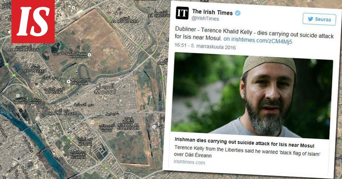 Irlantilaismiehen epäillään kuolleen Irakissa – tekikö Taliban-Terry ...