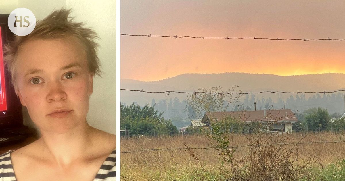 ”Aurinko hohti punaisena savun läpi”, kuvailee suomalainen Eeva ...