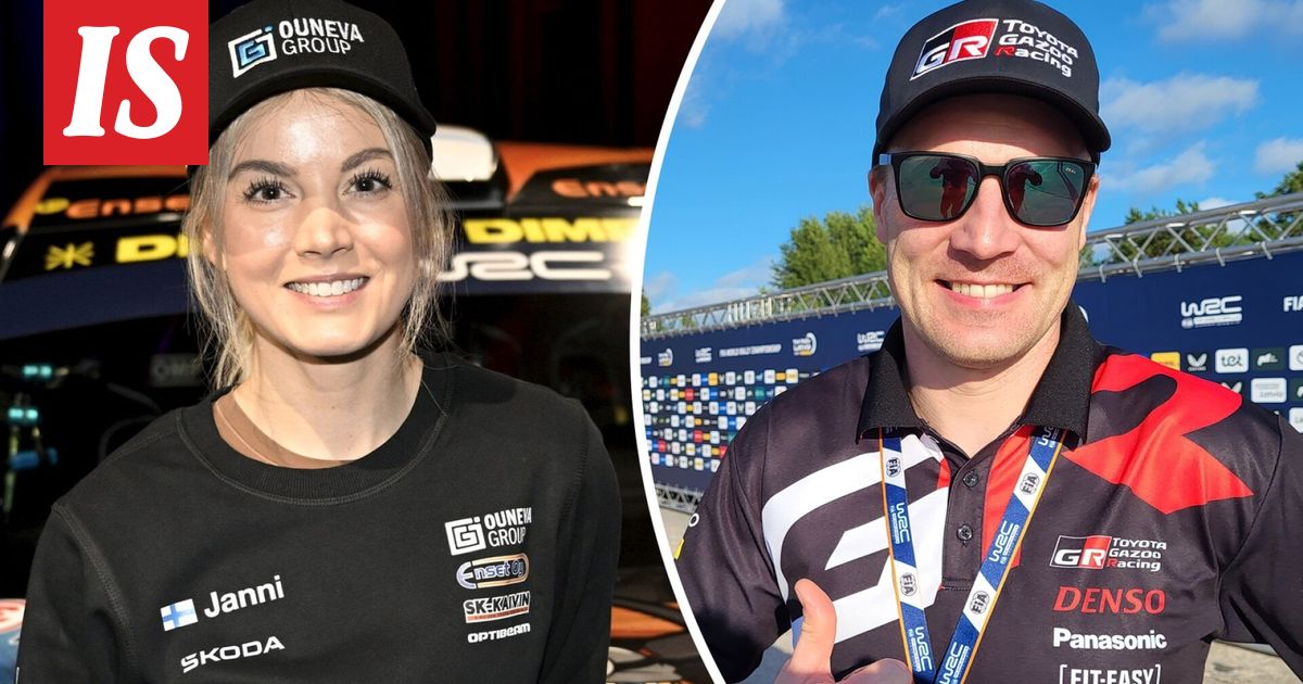 Jari-Matti Latvala ja Janni Hussi ajavat yhdessä rallia - Ilta-Sanomat