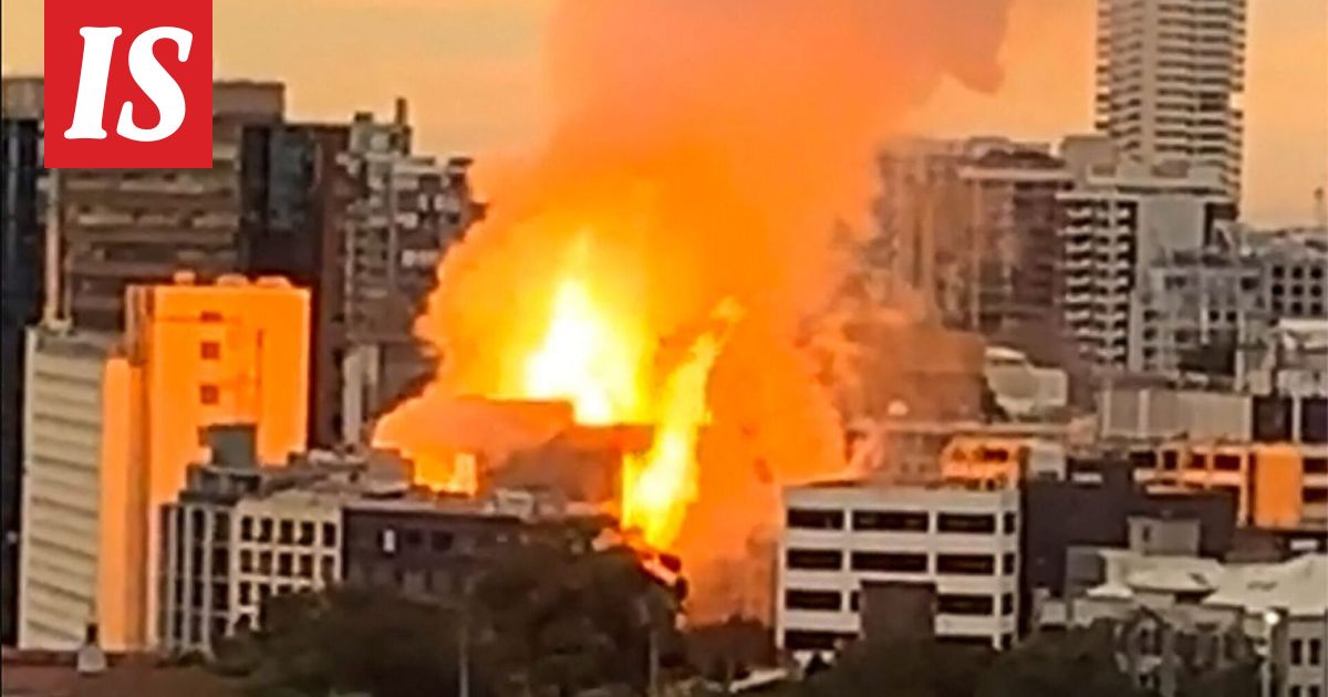 Sydneyn keskustassa roihusi valtava tulipalo - Ilta-Sanomat