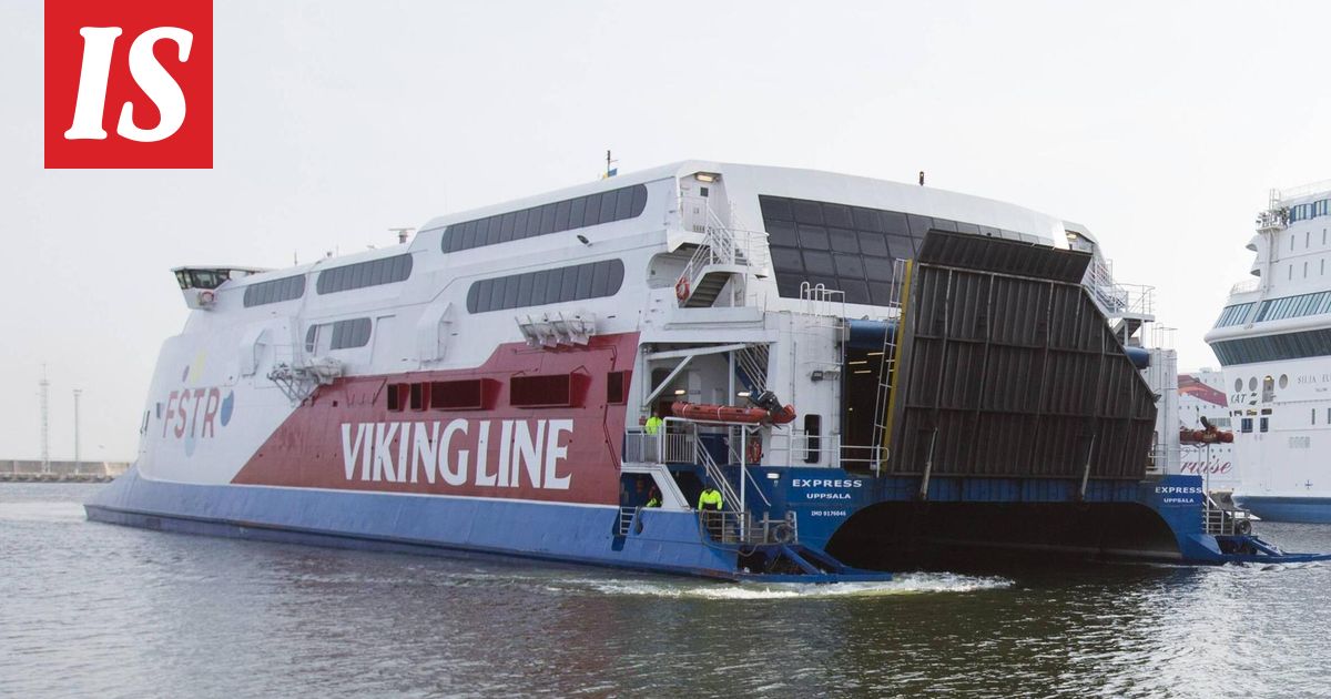 Viking Linen uusi pika-alus jämähti satamaan Helsingissä - Ilta-Sanomat