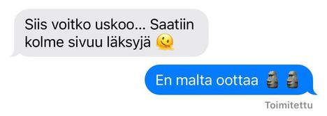 Onkivapa, osakkeet ja pääkallo – tätä nuorten suosimat emojit todella ...