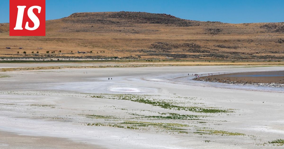 Iso Suolajärvi Utahissa saattaa kuivua kokonaan - Ilta-Sanomat