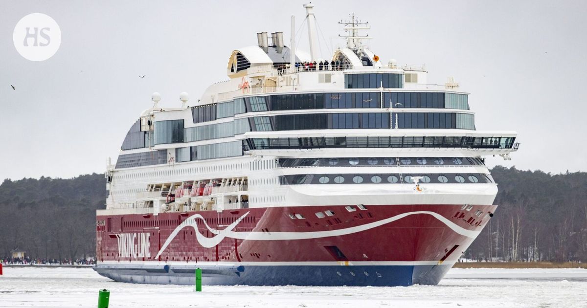 Viking Linen uusi alus Viking Glory saapui Kiinasta Turkuun | HS.fi