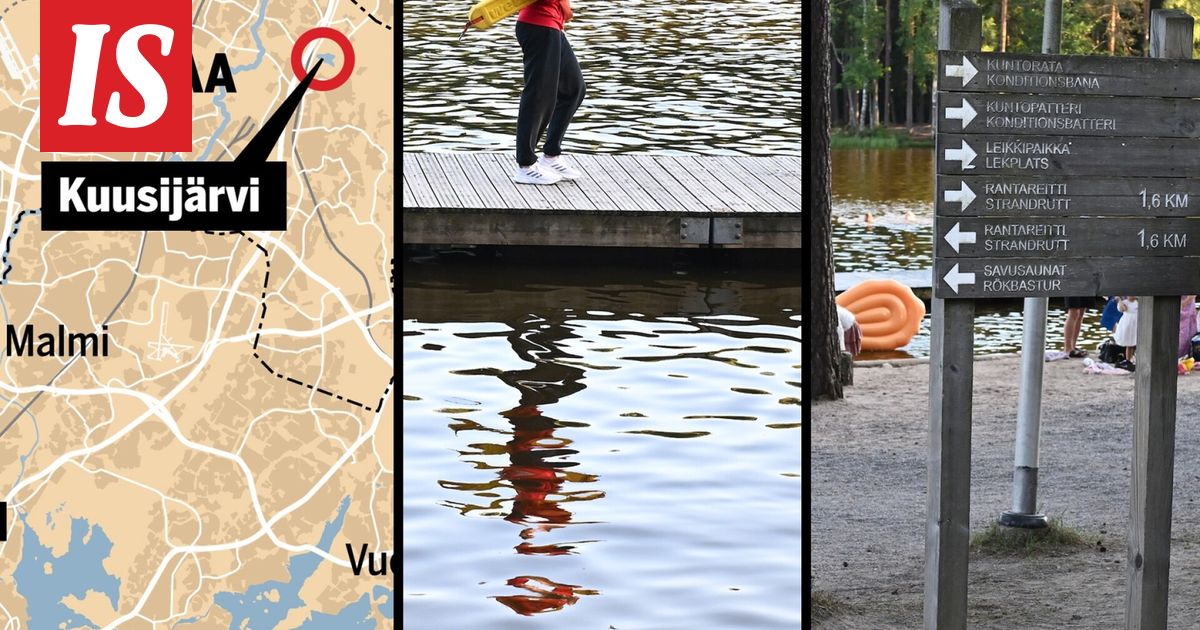 Kaksi lasta löydettiin elottomina Vantaan Kuusijärvestä - Ilta-Sanomat