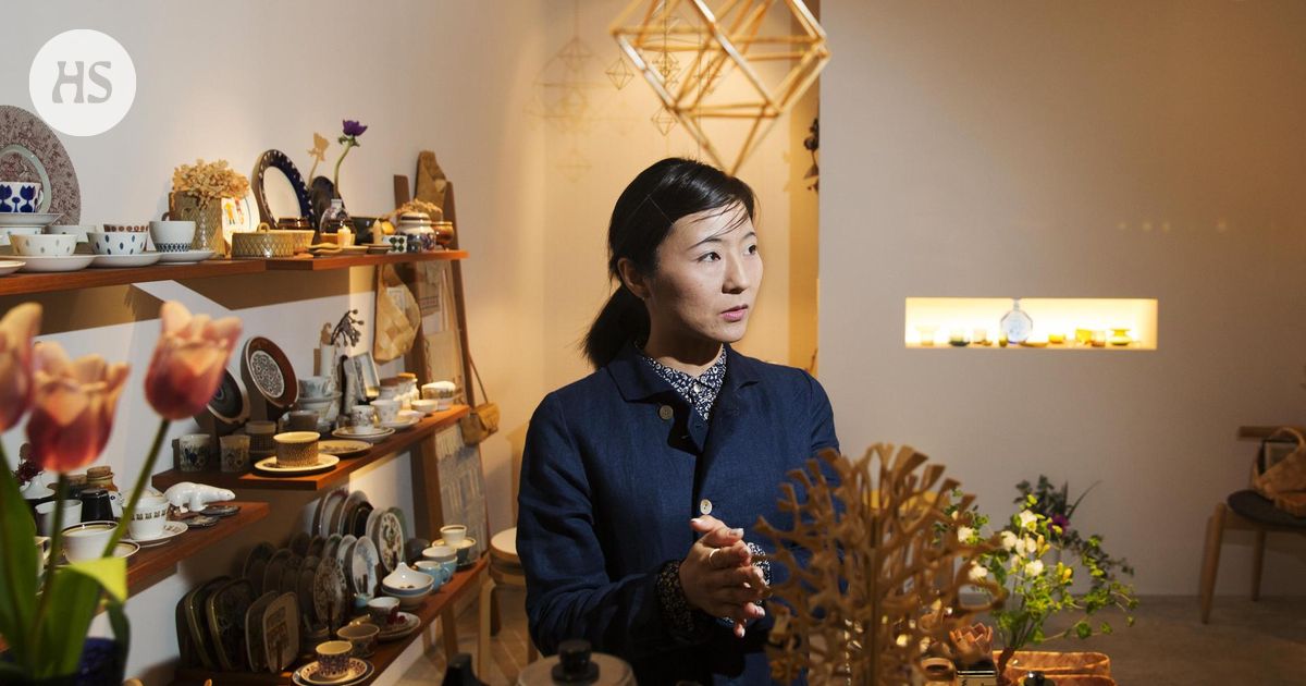 Kaori Shimada myy vanhoja suomalaisia astioita Tokiossa | HS.fi