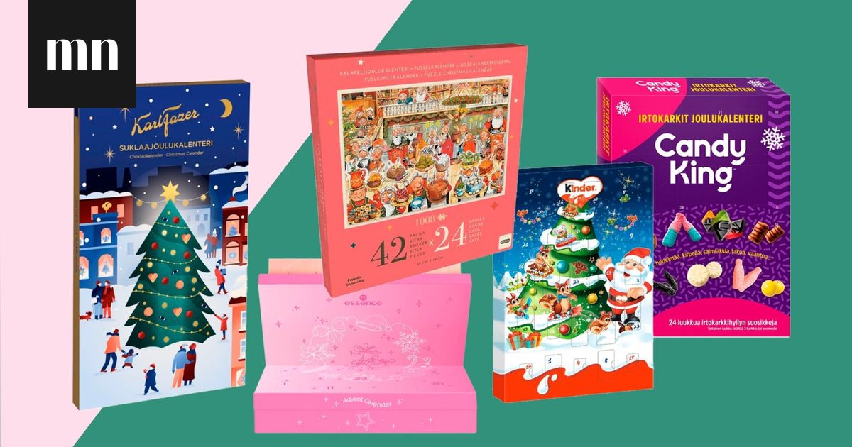 Parhaat joulukalenterit 2024 – nämä ovat kauppojen myydyimmät joulukalenterit - Ilta-Sanomat