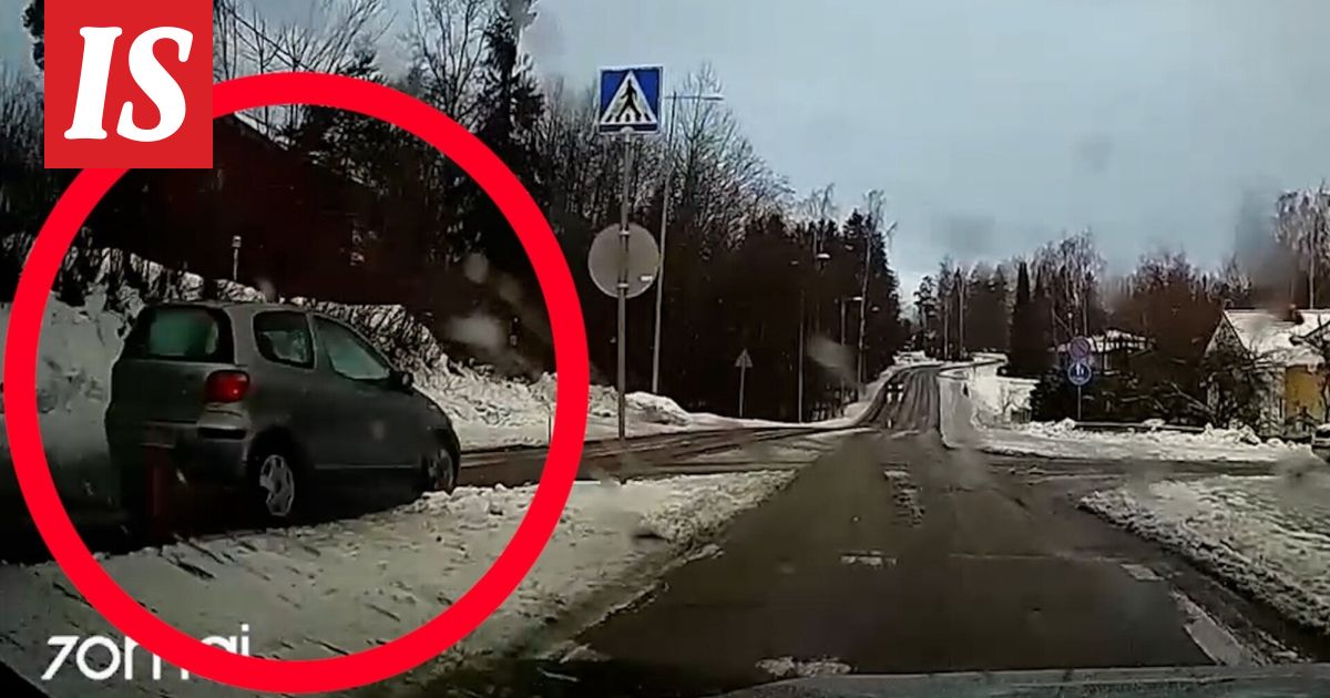 Kuskin röyhkeä ohitus lähellä espoolaista ala-astetta tallentui Jarin ...