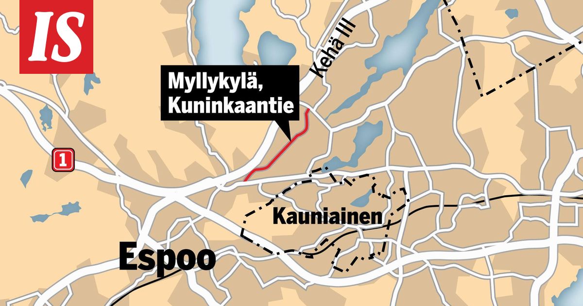 Suuri poliisioperaatio Espoon Myllykylässä – yksi henkilö otettu kiinni - Ilta-Sanomat