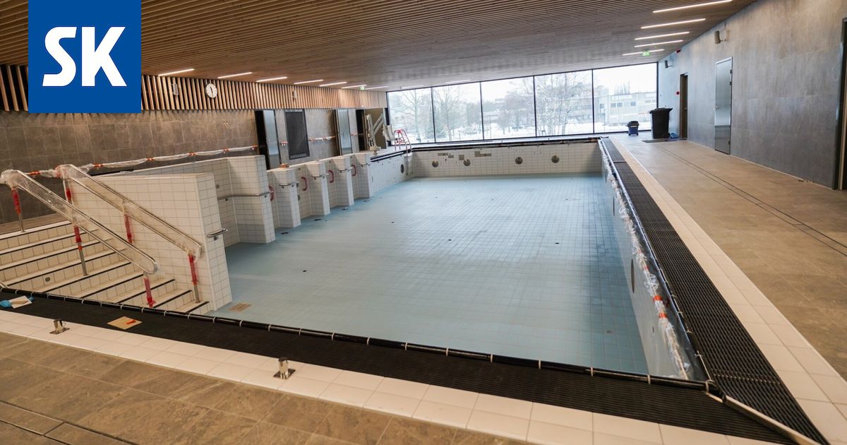Rauman uusi uimahalli: laatat ja laasti eivät toimi yhdessä – Uusinta ja aikataulu avoinna ...