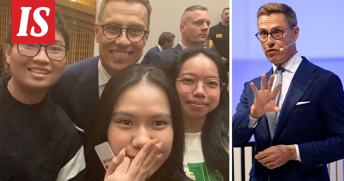 Vietnamilaiset vaihto-oppilaat tapasivat presidentti Stubbin - Ilta-Sanomat
