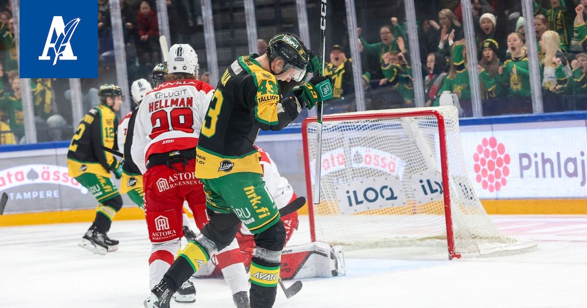 Sami Nikulle makea ensimmäinen Ilves-maali – Nokia-areenassa koettiin ...