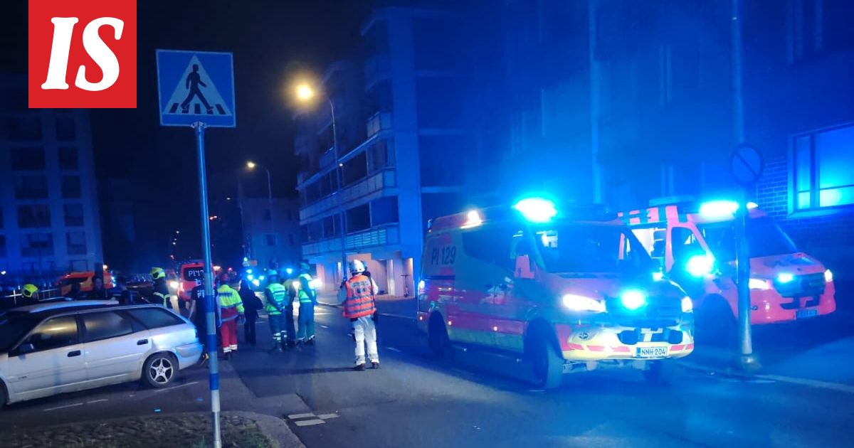 Räjähdysmäinen tulipalo kerrostalossa Tampereella - Ilta-Sanomat