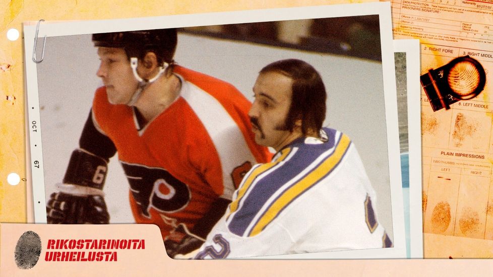 NHL-tappelijana tunnettu Steve Durbano päätyi uransa jälkeen ...