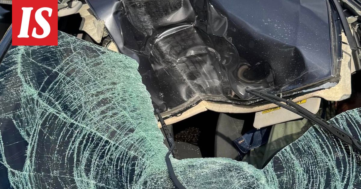 Irronnut auton rengas aiheutti onnettomuuden - Ilta-Sanomat