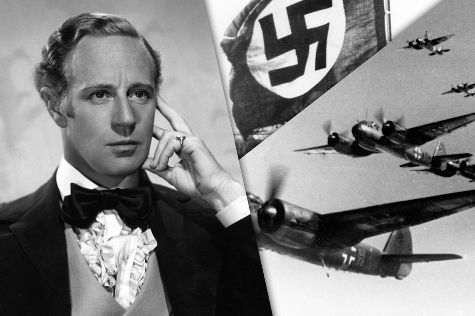 Tuulen viemää -tähti Leslie Howardia kuljettanut siviilikone joutui ...