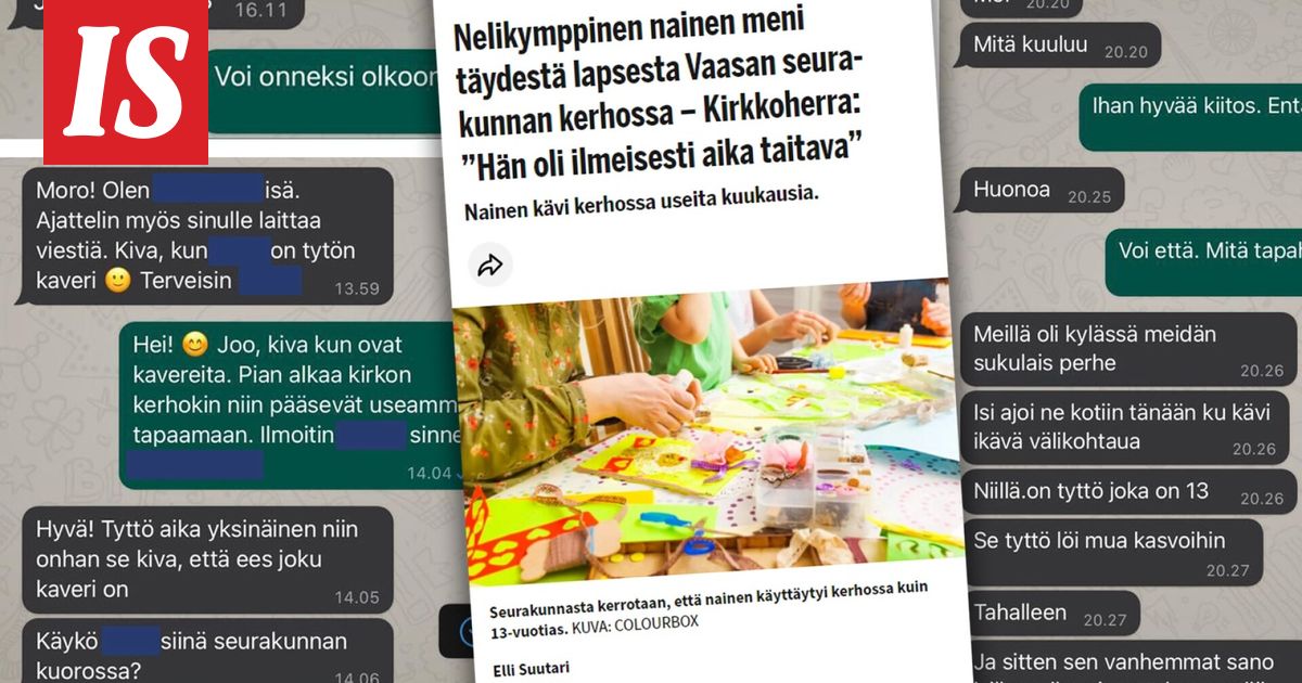 Näin lasta esittäneen naisen huijaus eteni - Ilta-Sanomat