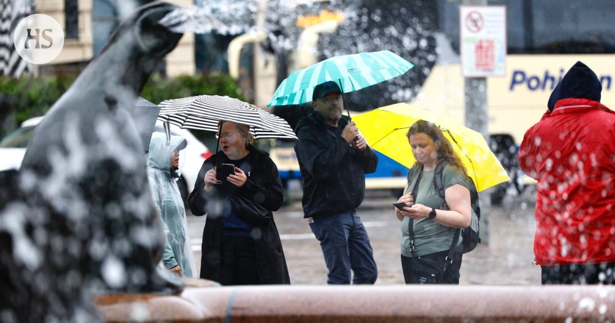 Rankkasade alkaa uudestaan illalla | HS.fi