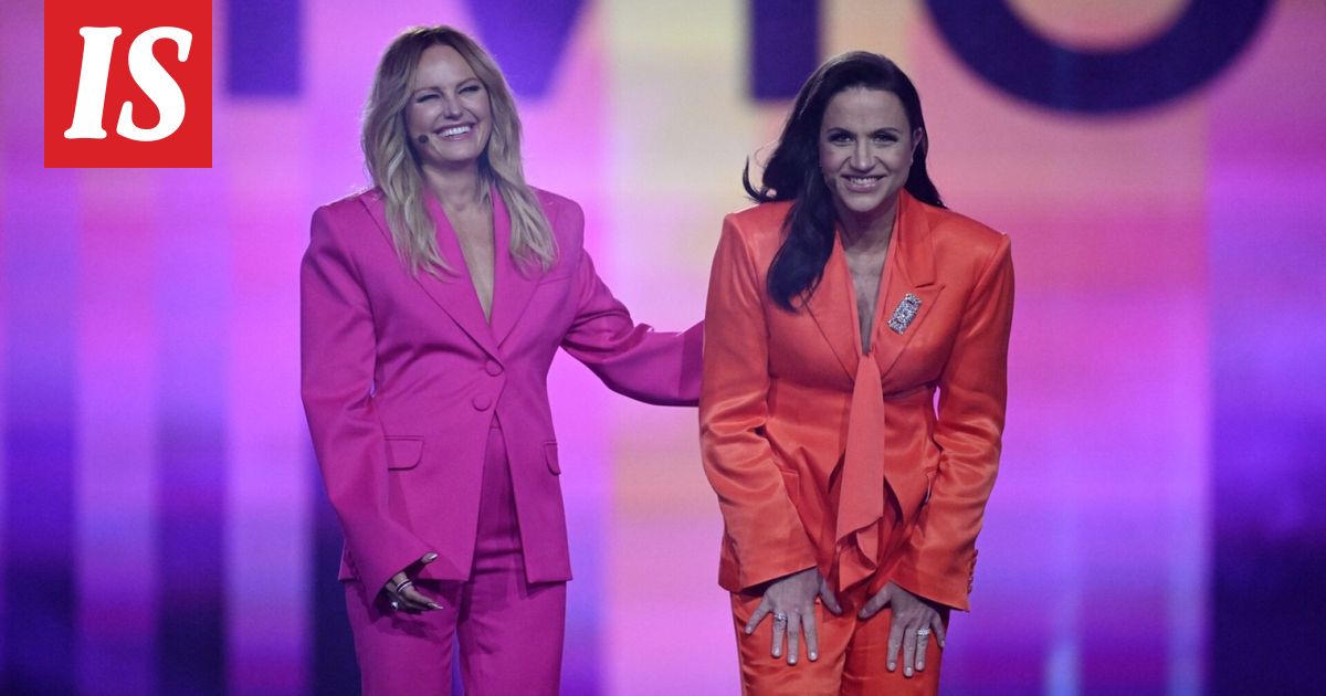 Euroviisujen juontajilta suora kuitti Suomen esitykselle - Ilta-Sanomat
