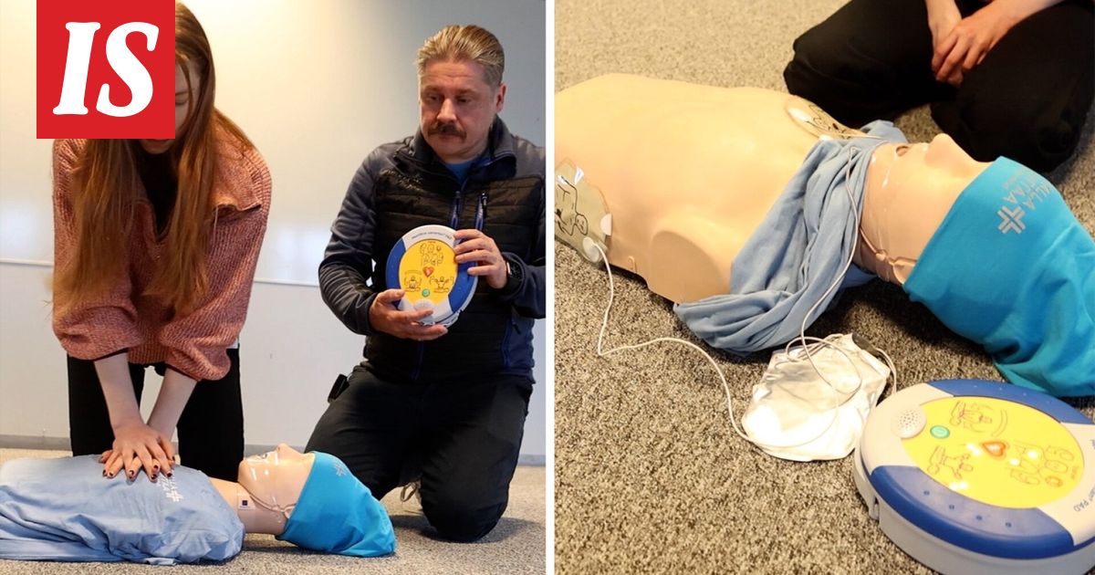 Näin käytät defibrillaattoria - Ilta-Sanomat