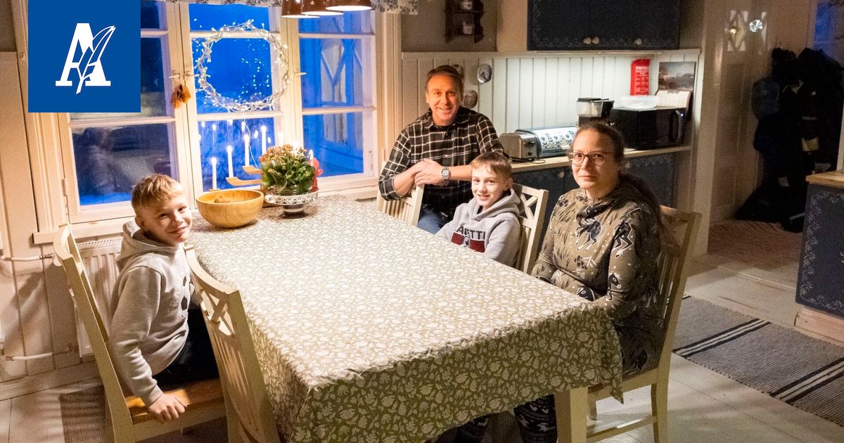 Nelihenkinen perhe muutti uudelta suosikkialueelta maalaiskylään ...