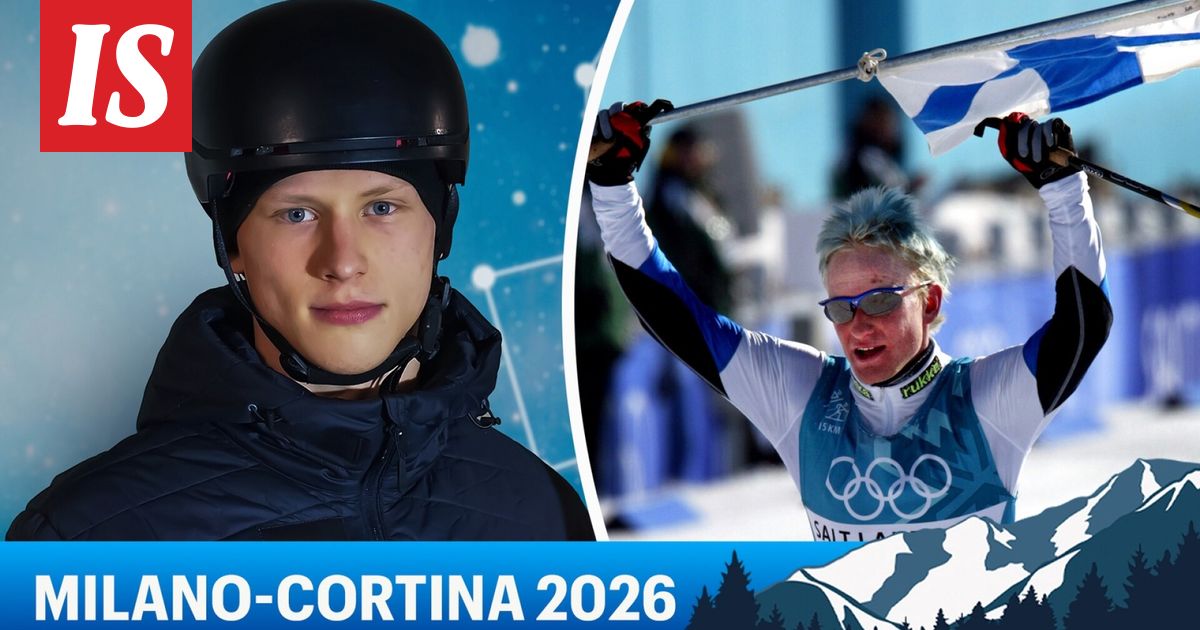 Samppa Lajusen poika Elias Lajunen debytoi nyt olympialaisissa - Ilta ...