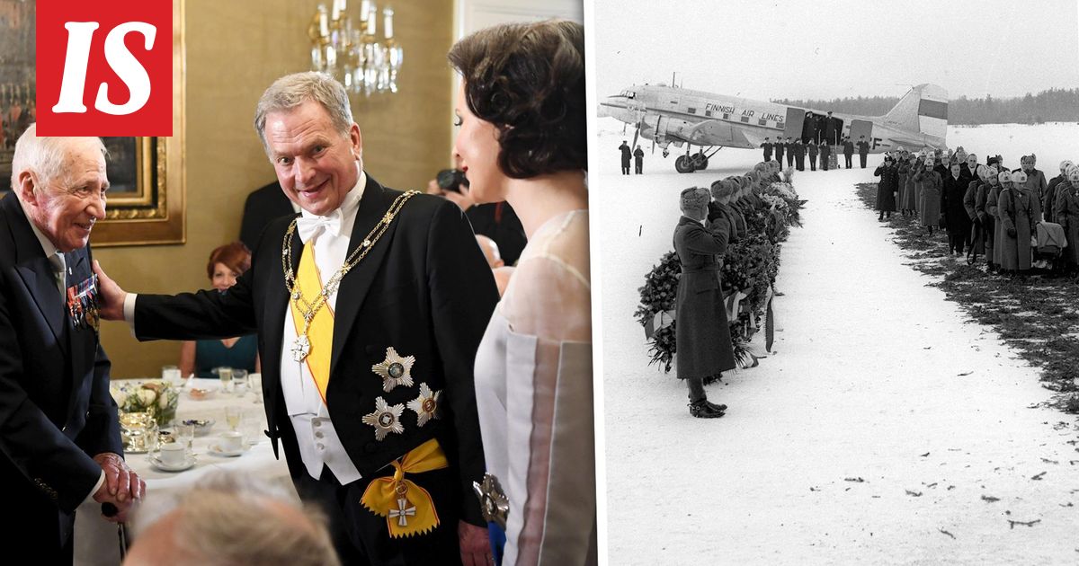 Mauri Maunula, 97, muistelee koskettavaa hetkeä rouva Jenni Haukion ...