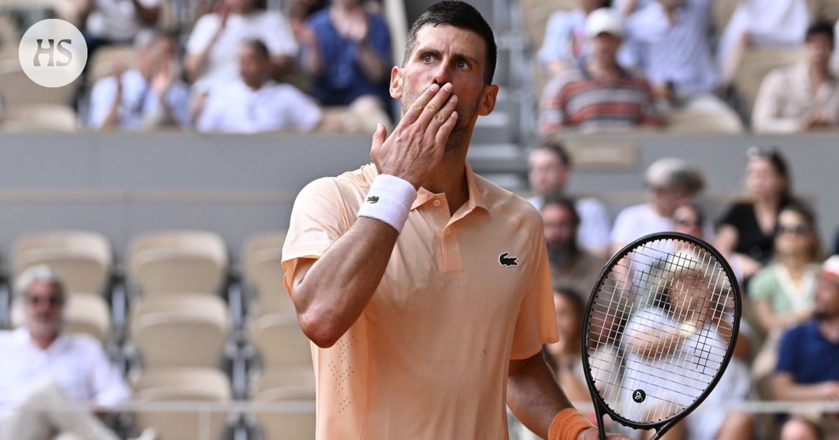Novak Djokovic putosi Ranskan avoimista | HS.fi