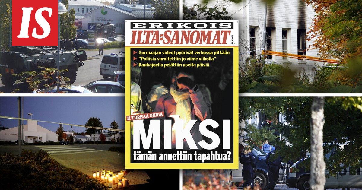 Kauhajoen koulusurmasta 15 vuotta – Matti Saari lausui kylmäävän ...