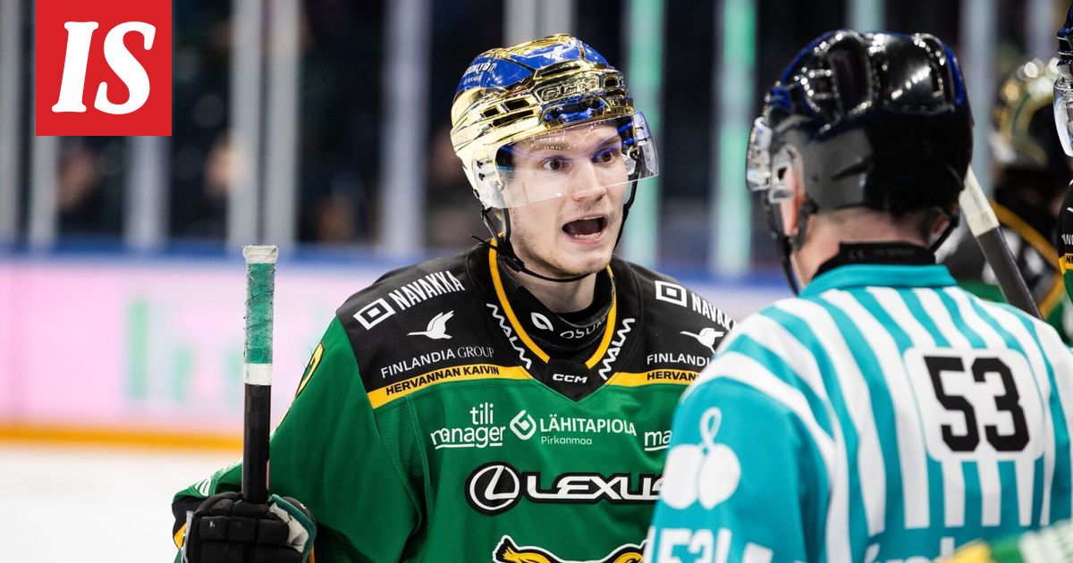 SM-liiga: Matias Mäntykivi ei pelaa - Ilta-Sanomat