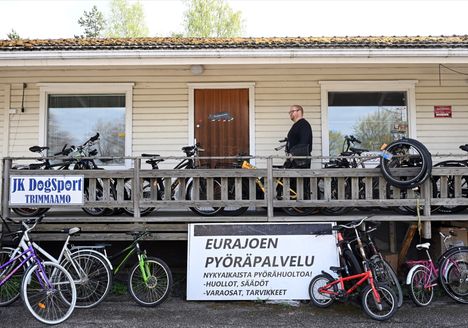 Jani Keskilä pyörittää kehuttua Eurajoen pyöräpalvelua - Satakunnan Kansa