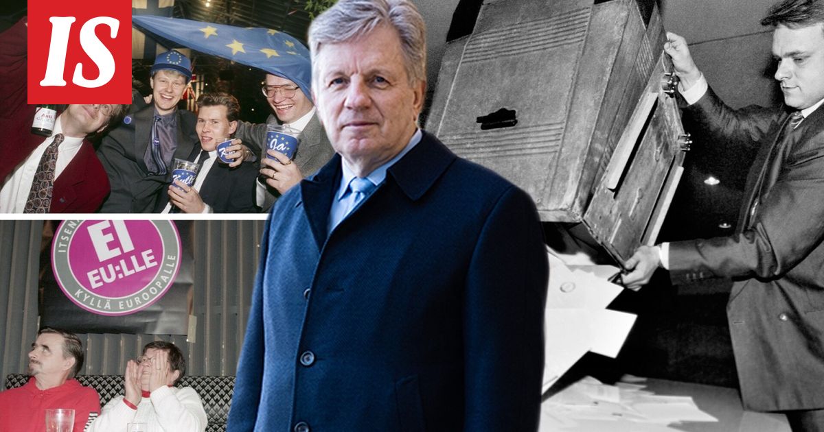 Esko Aho pelasi uhkapeliä EU-jäsenyydellä – paljastaa nyt, miksi Suomi ei liittynyt Natoon ...
