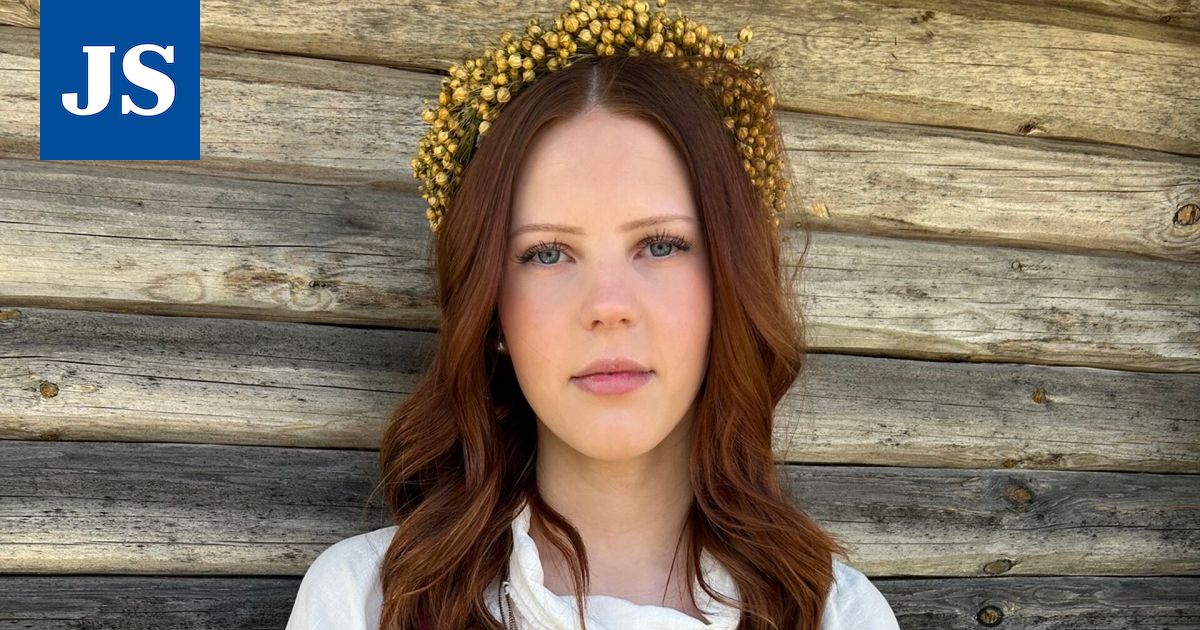 Längelmäen Pellavatytöksi valittu Siiri Rantanen - Jämsän Seutu