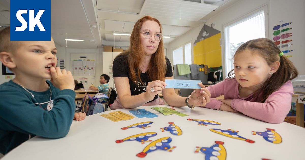 Ensin opetellaan kouluarjen rutiinit, sitten pikkuhiljaa numerot, värit ...