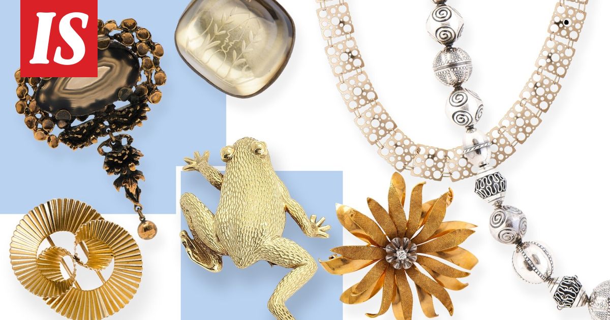 Arvokkaat vanhat korut: Kalevala, Tynell, Wirkkala - Ilta-Sanomat