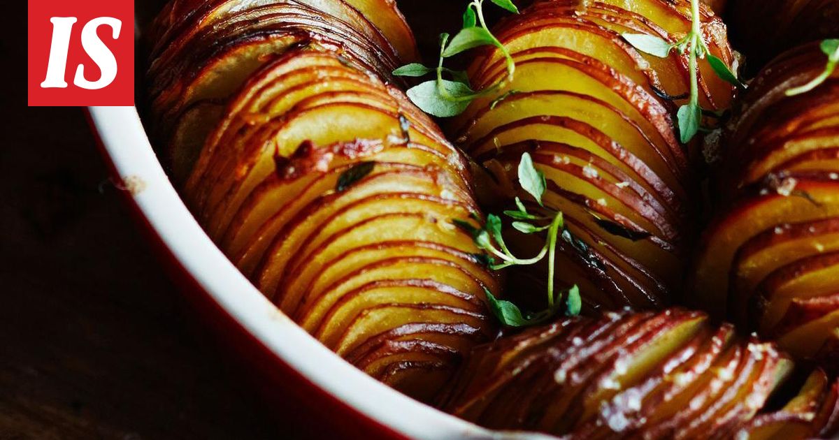 Taivaallisen hyvä ruoka viipaloidusta perunasta: valmistuu vain ...