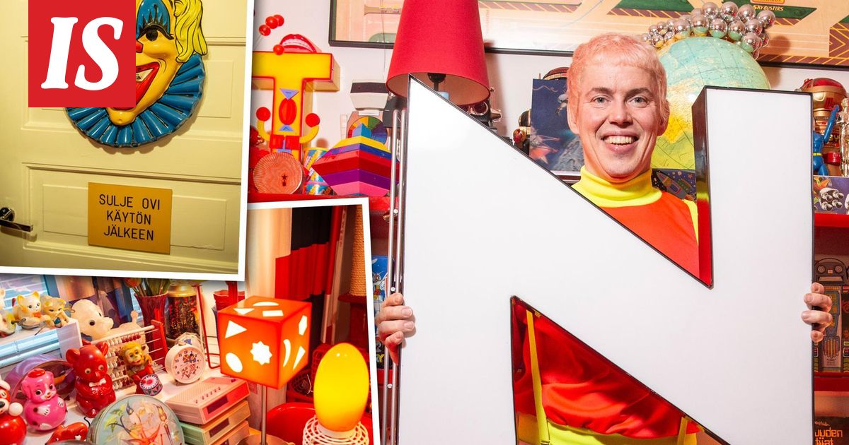 Tonin keittiön teema on sirkus ja olohuoneen avaruus: ”Peitän kaiken ...