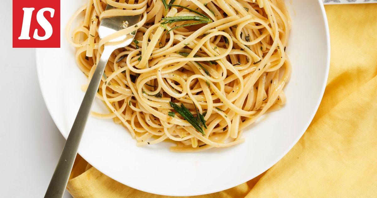 Helppo ja nopea pasta - Ilta-Sanomat